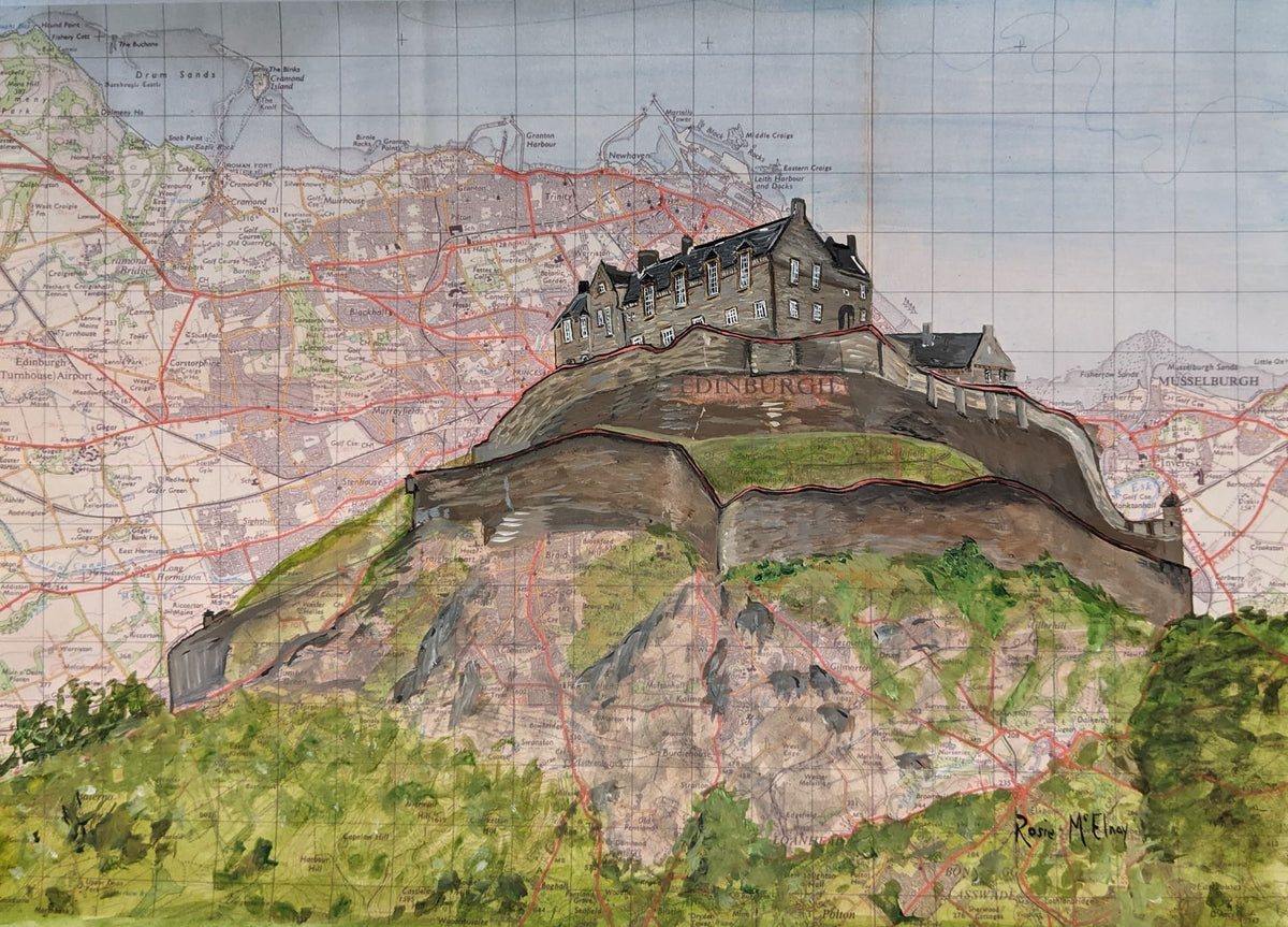 Edinburgh Castle – Rosie's Easel